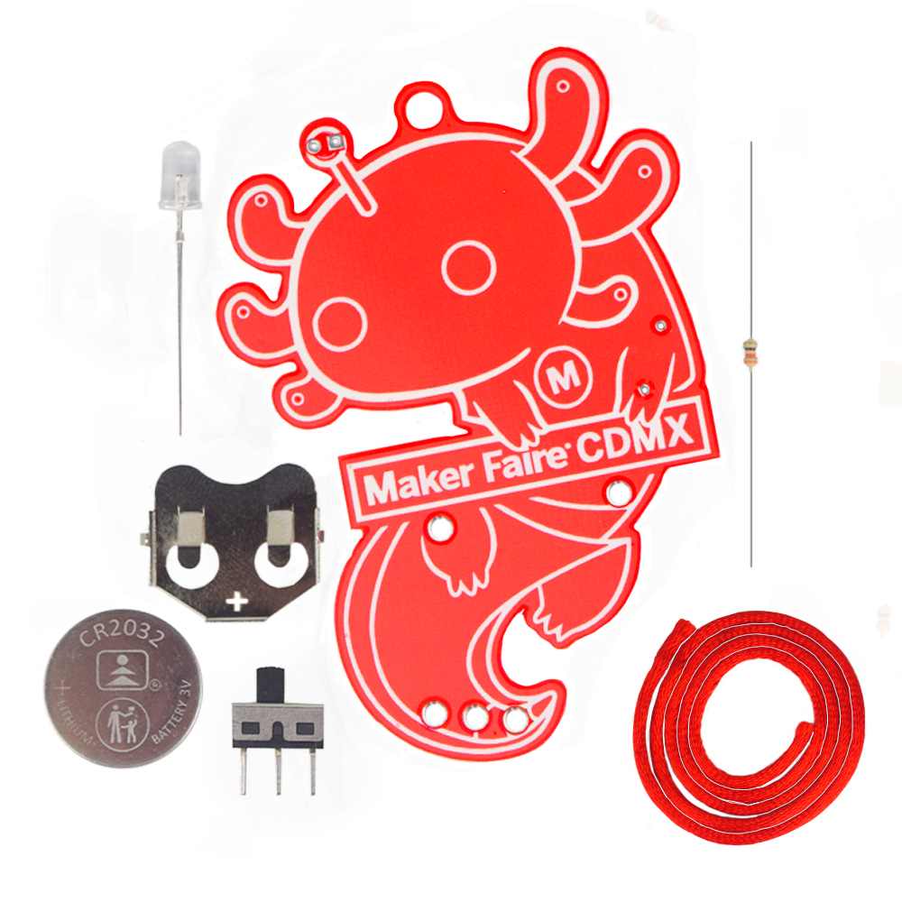 Kit para soldar: Ajolote Maker Faire – Tienda Hacedores