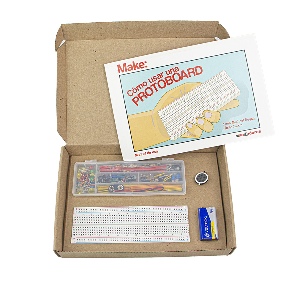 Manual: Cómo Usar Una Protoboard + Kit de Componentes – Tienda Hacedores